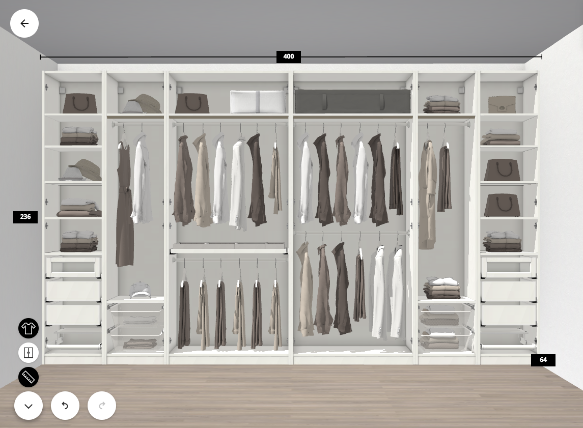 Comment réaliser son dressing PAX ou Evo'M idéal